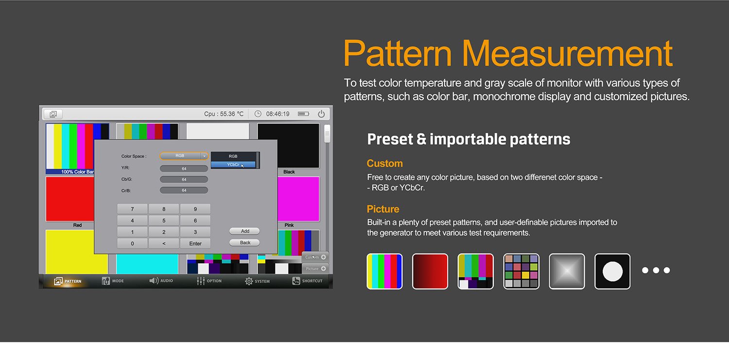 AVMATRIX-PG4K SDI & HDMI 4K Pattern Generator - Pixelpitch
